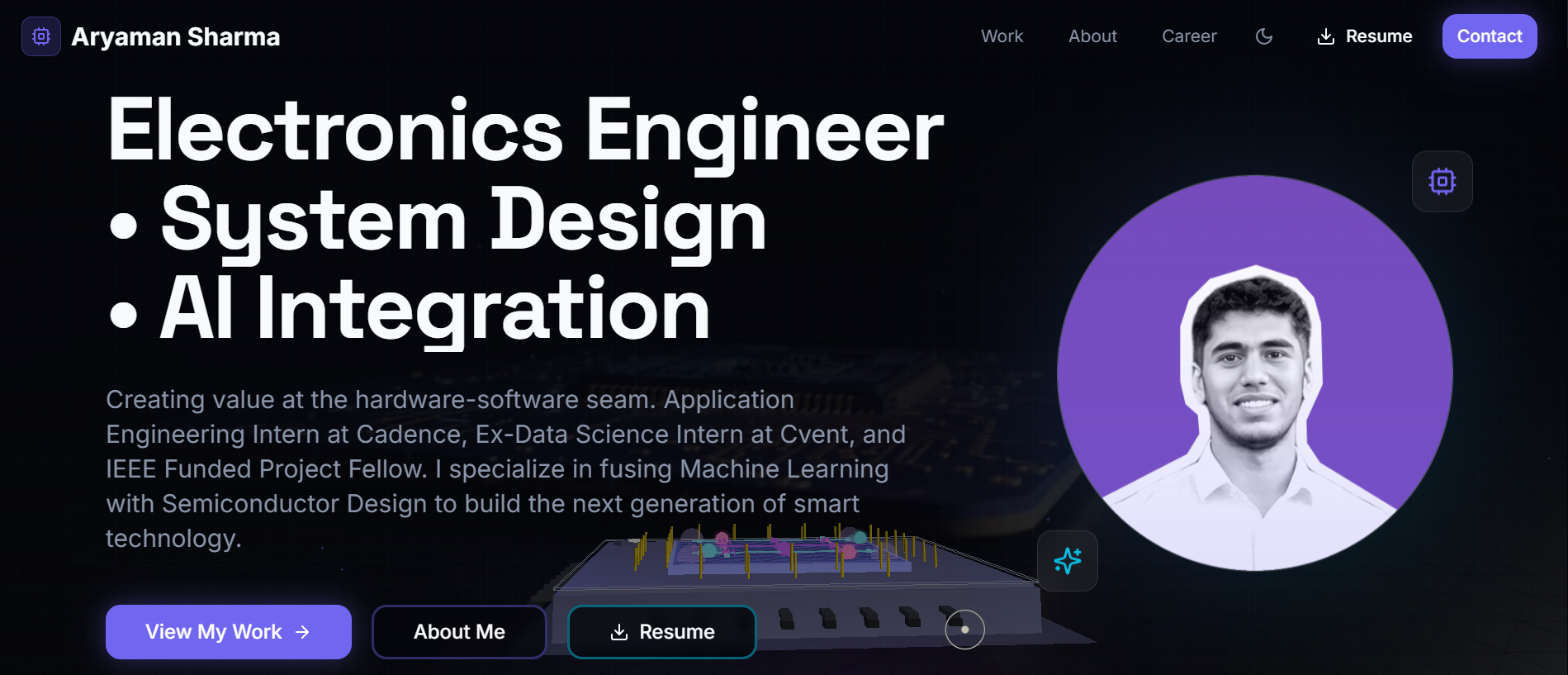 Aryaman Sharma | Electronics Engineer & AI Portfolio
